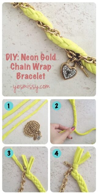 DIY Wrap Bracelet - YesMissy