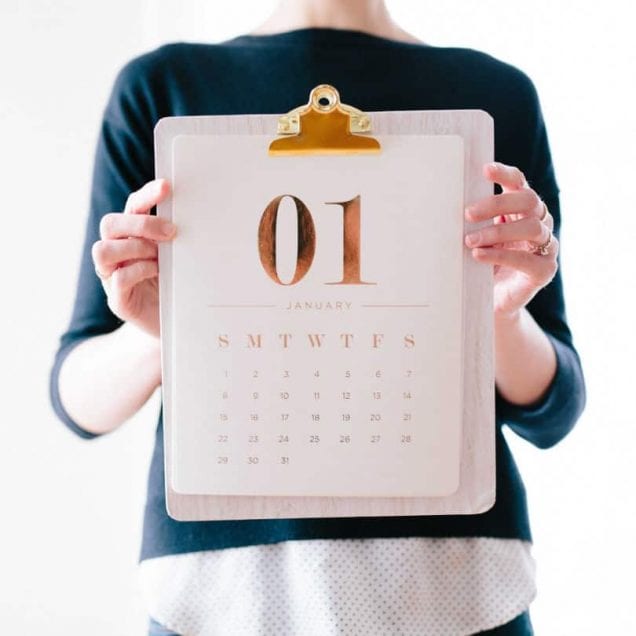 2021 Free Printable Calendars - 20+ Designs für Monats- und ...