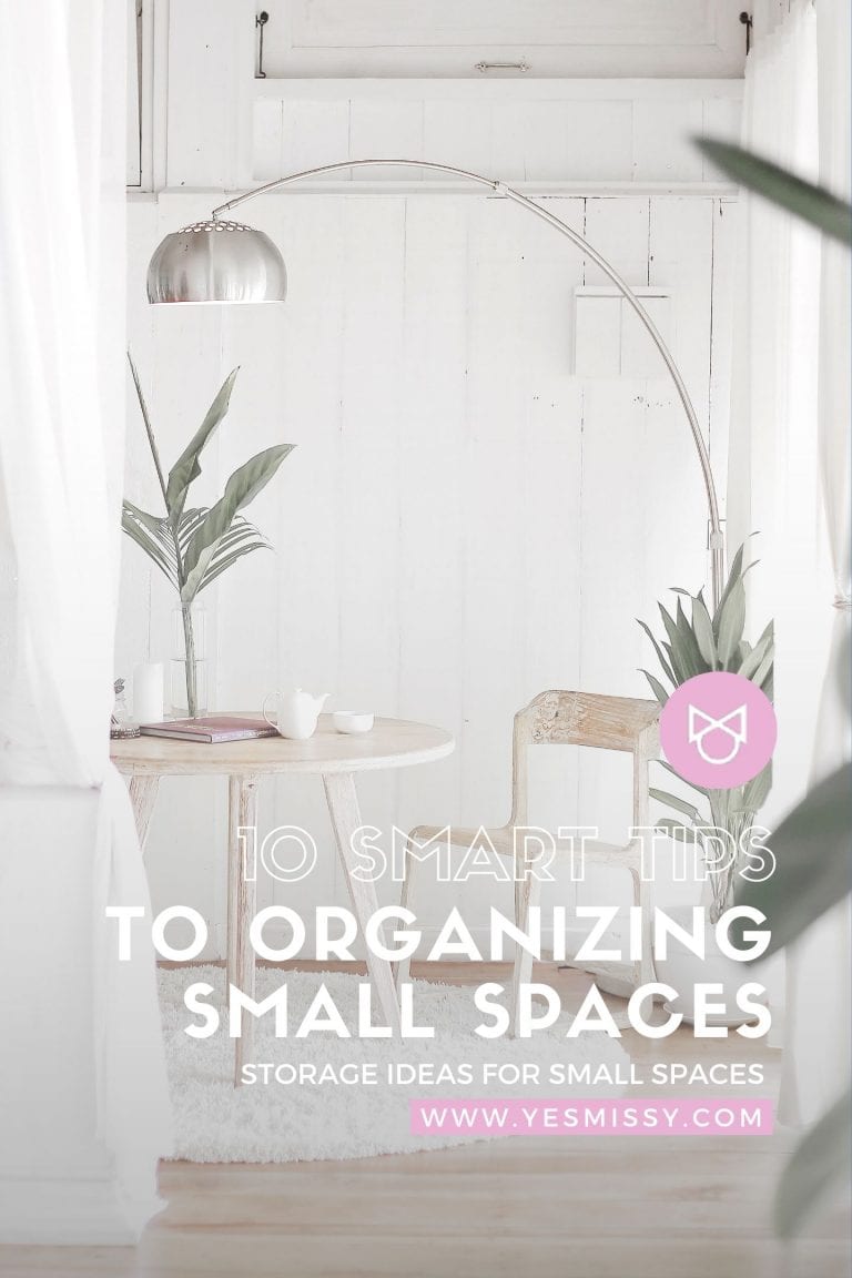 10 Clever Tricks to Organizing Small Spaces - YesMissy
