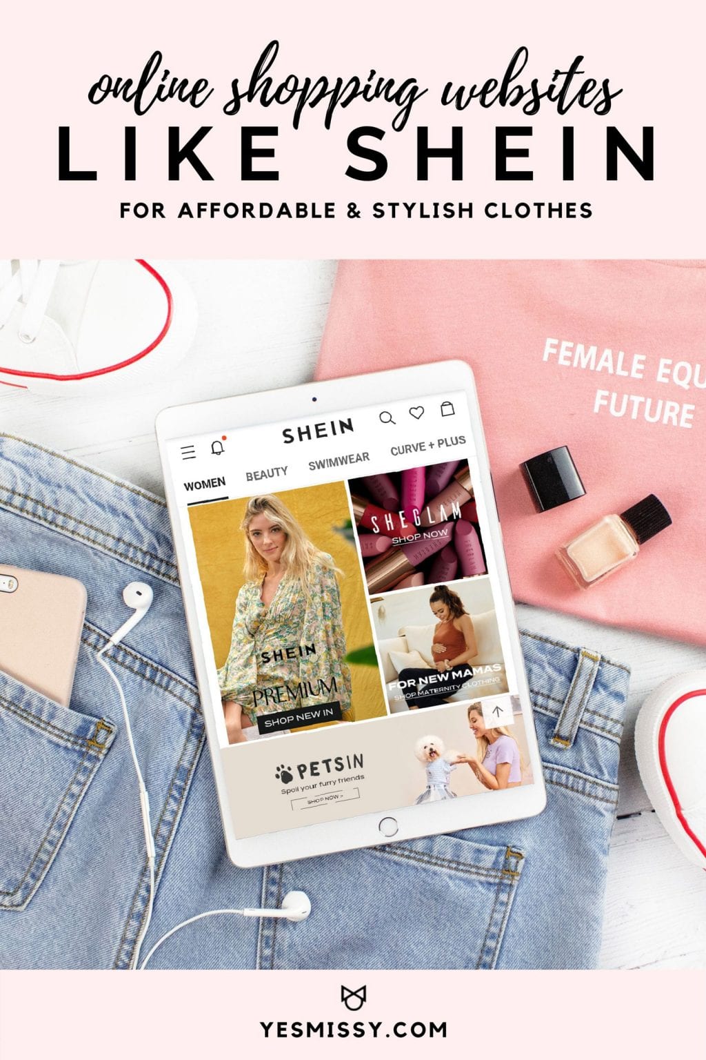 Websites like SHEIN for Cheap Clothes Online - YesMissy