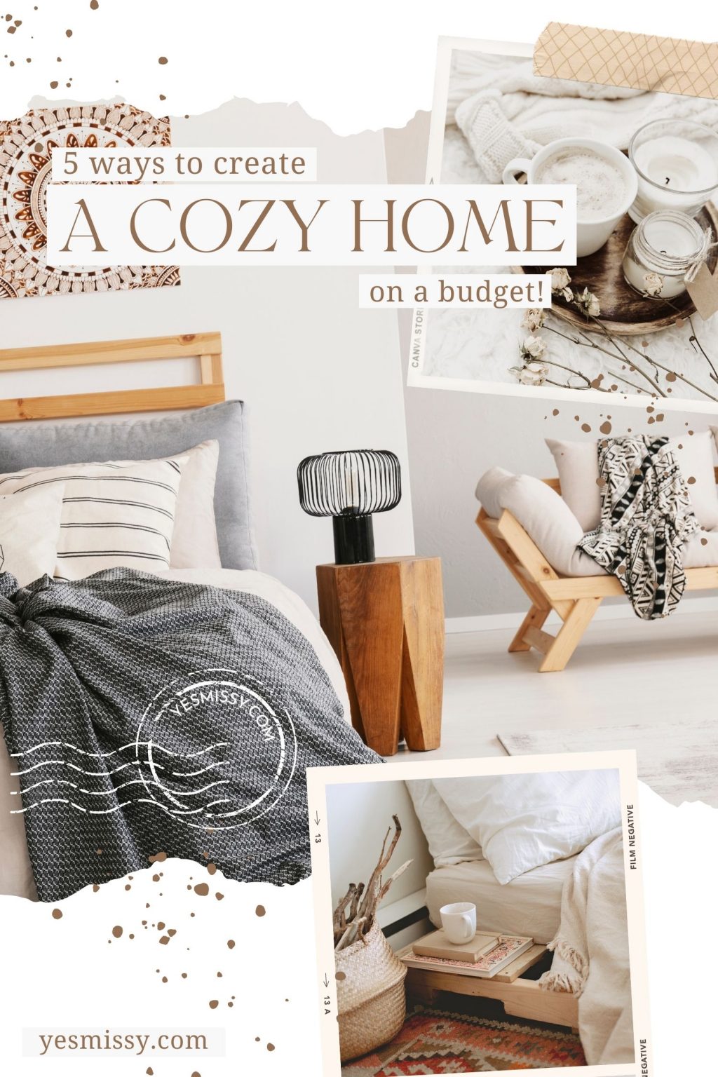 5 Ways to Create A Cozy Home - YesMissy