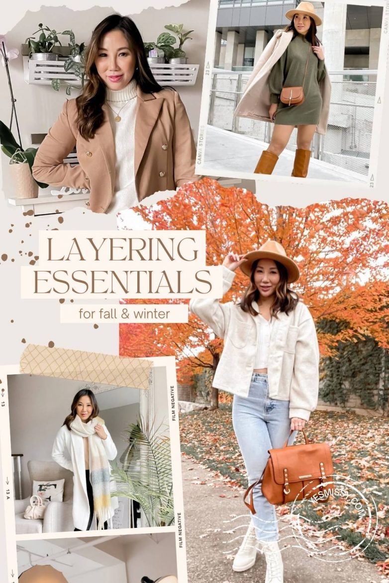 10 Layering Essentials for Fall & Winter - YesMissy