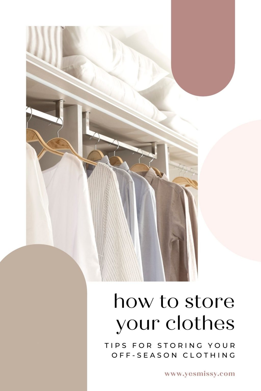 How to Store Seasonal Clothes for a More Functional Wardrobe