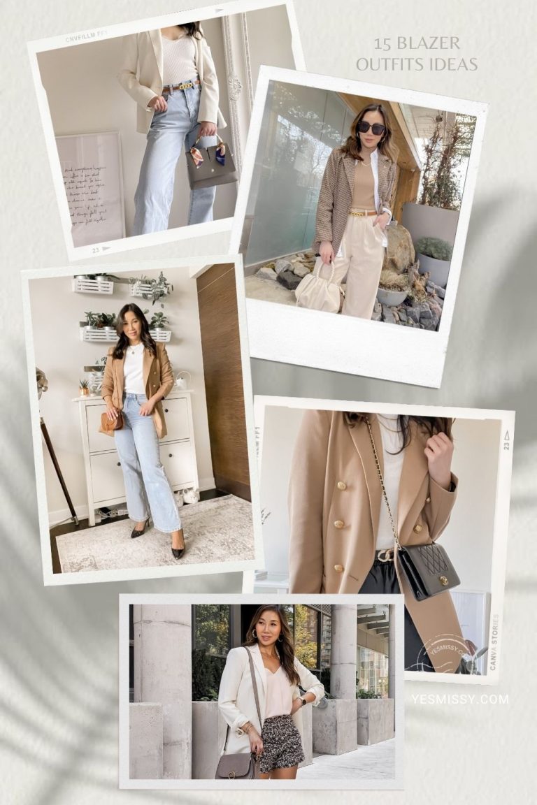 15 Casual Blazer Outfits for Spring & Summer - YesMissy