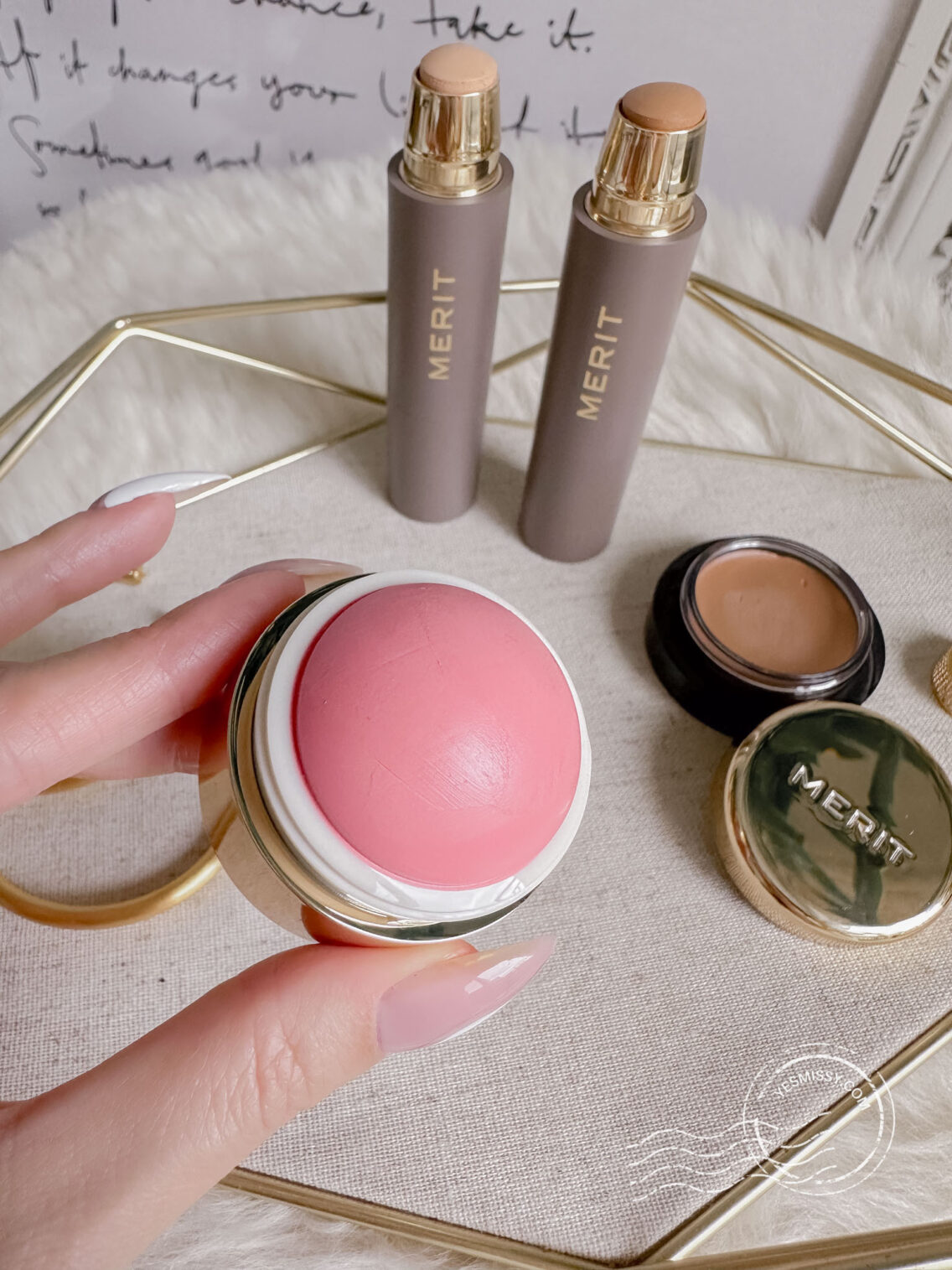 Merit Solo Shadow & Flush Balm Cream Blush Review - YesMissy