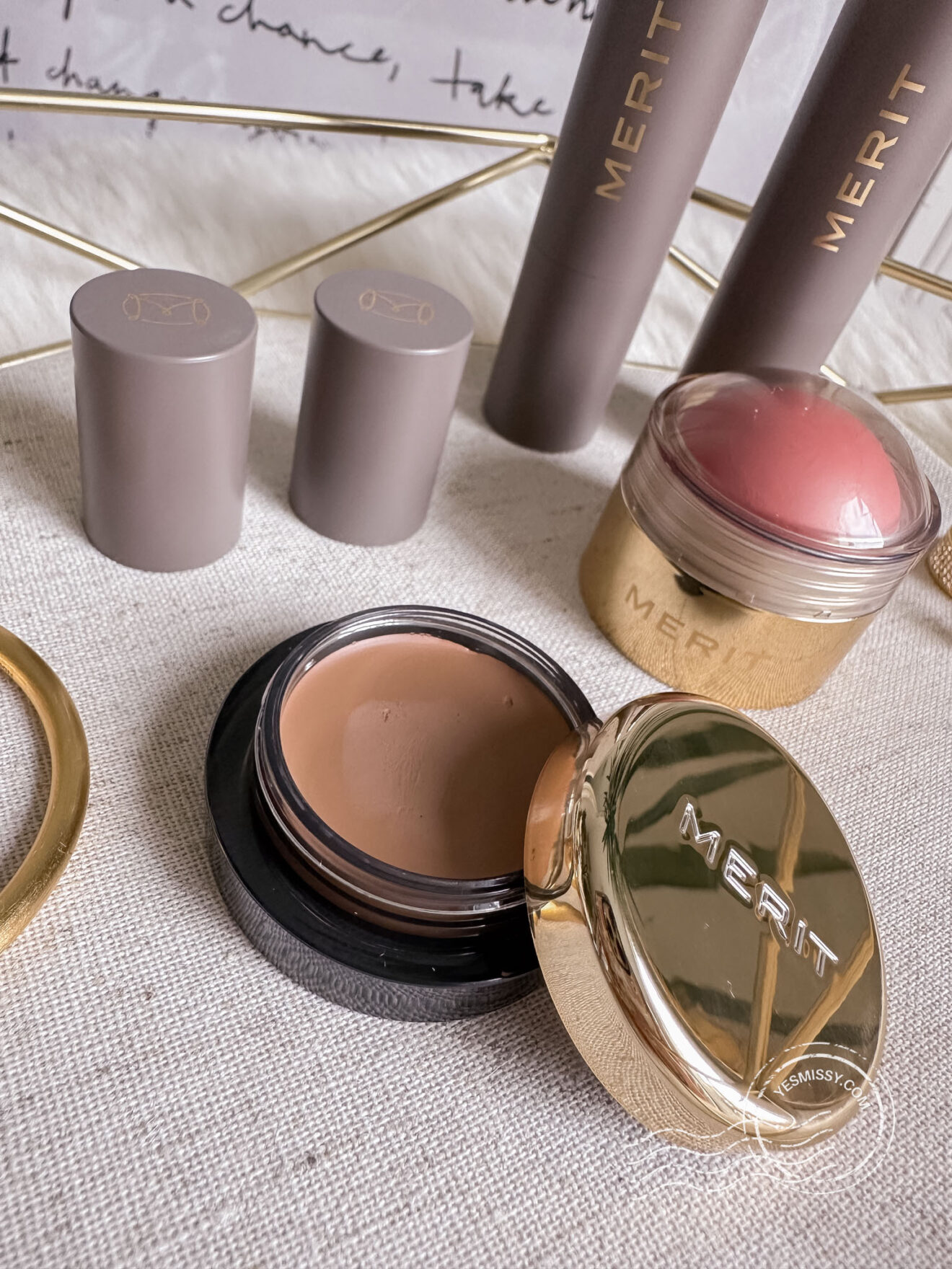 Merit Solo Shadow & Flush Balm Cream Blush Review - YesMissy